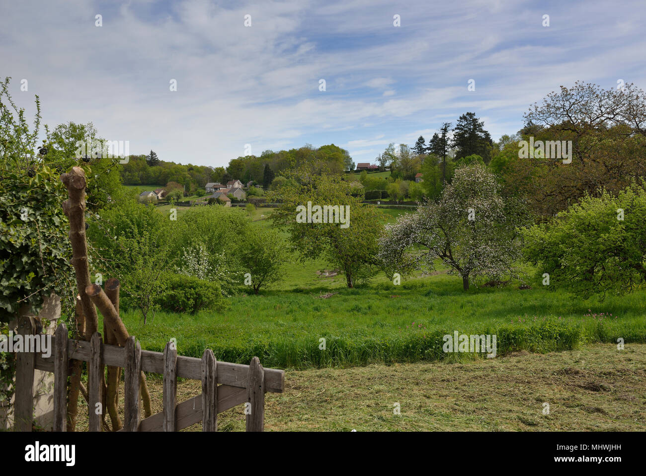 Bénévent-l’Abbaye, Creuse department, Nouvelle-Aquitaine region, France ...