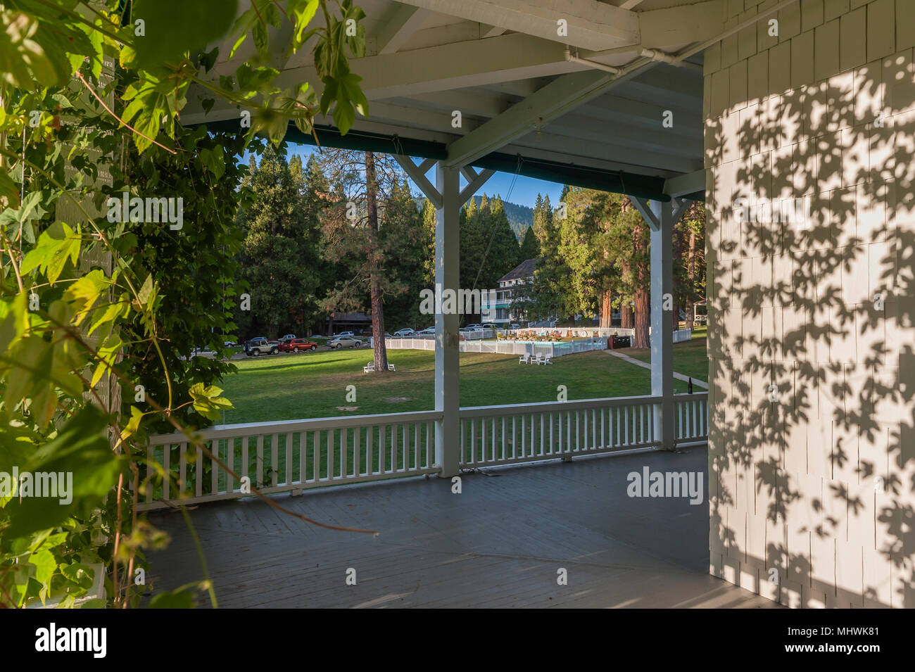 Big trees lodge yosemite hi-res stock photography and images - Alamy