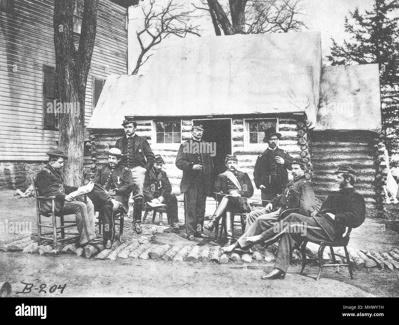 Officiers civil war hi-res stock photography and images - Alamy