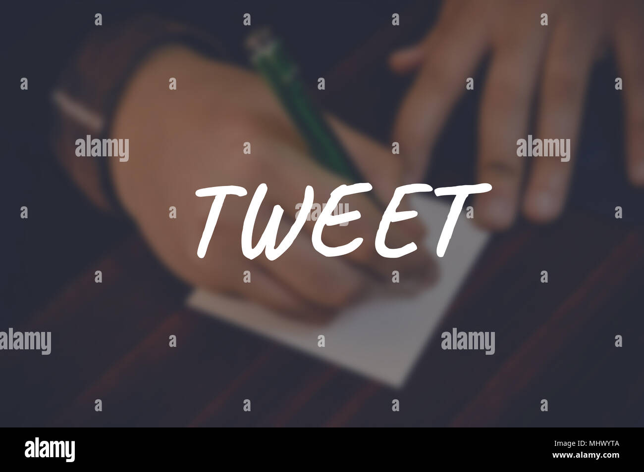 Tweet Word High Resolution Stock Photography and Images - Alamy