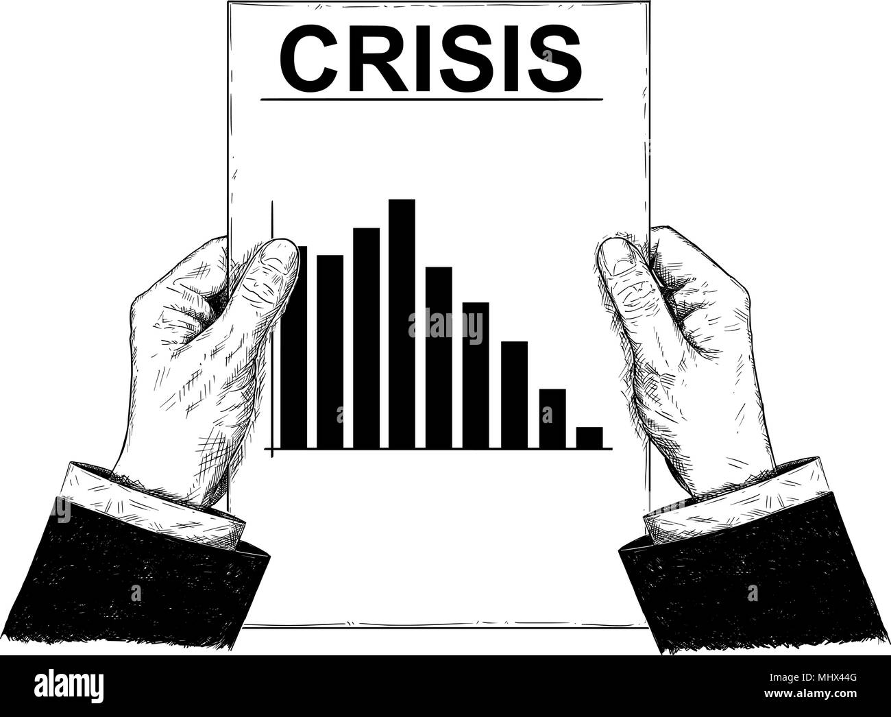 Crisis graph hi-res stock photography and images - Alamy
