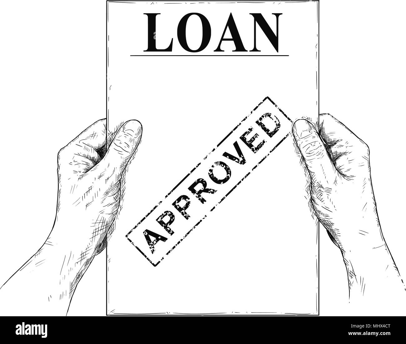 Credit score drawing Black and White Stock Photos & Images - Alamy