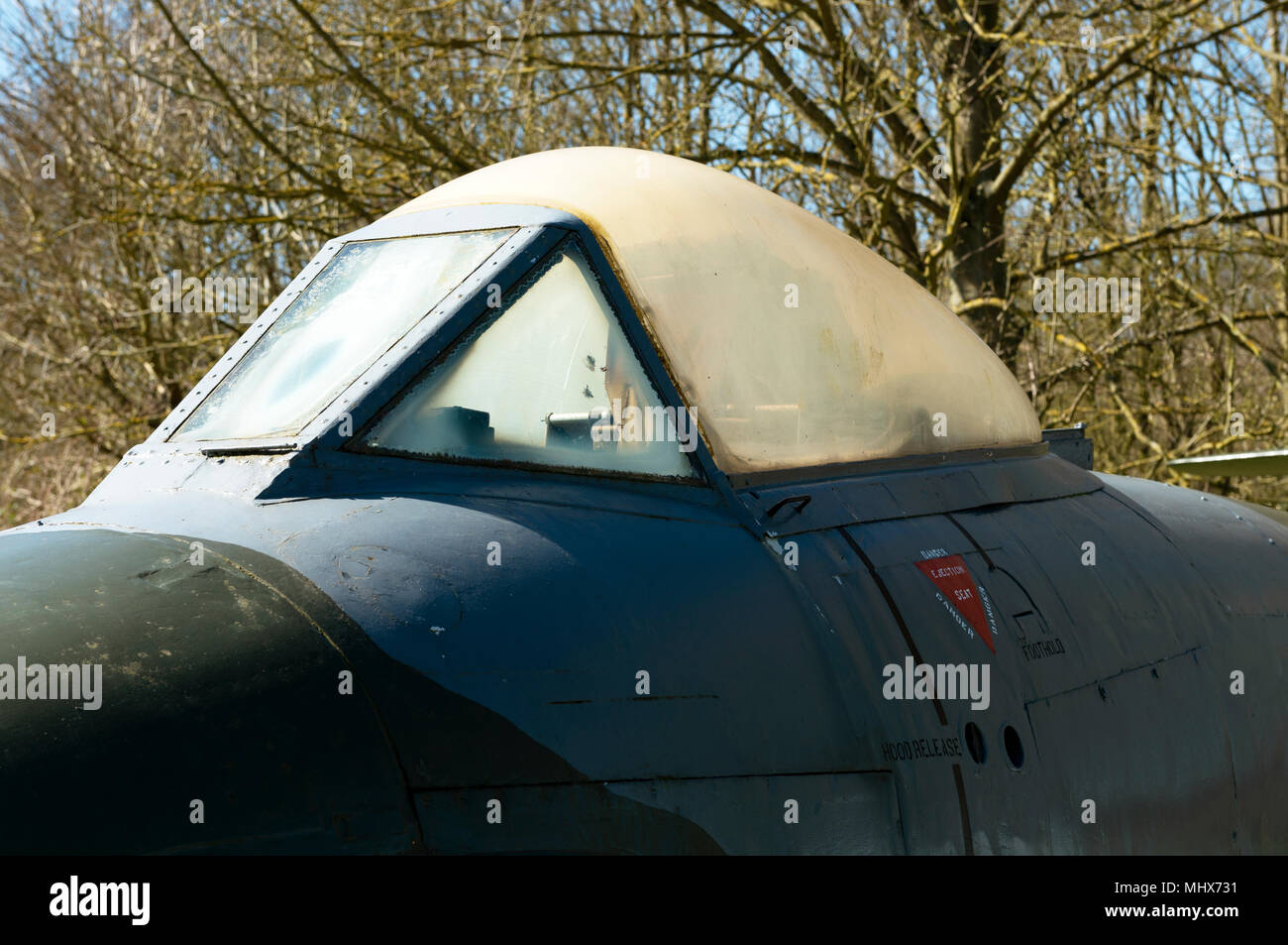 Gloster meteor cockpit hi-res stock photography and images - Alamy
