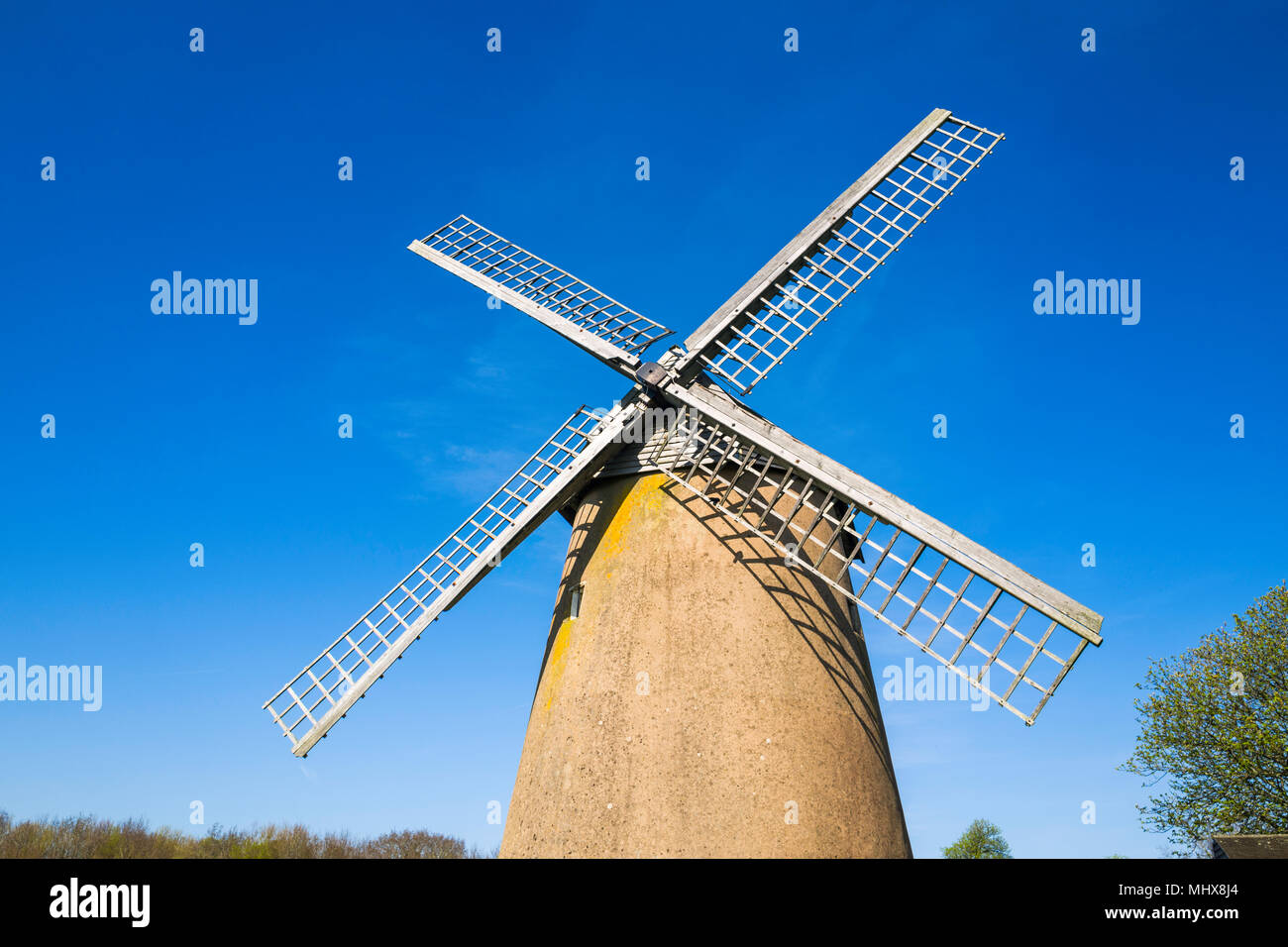 Knowle Mill, known today as Bembridge Windmill, is a Grade I listed ...