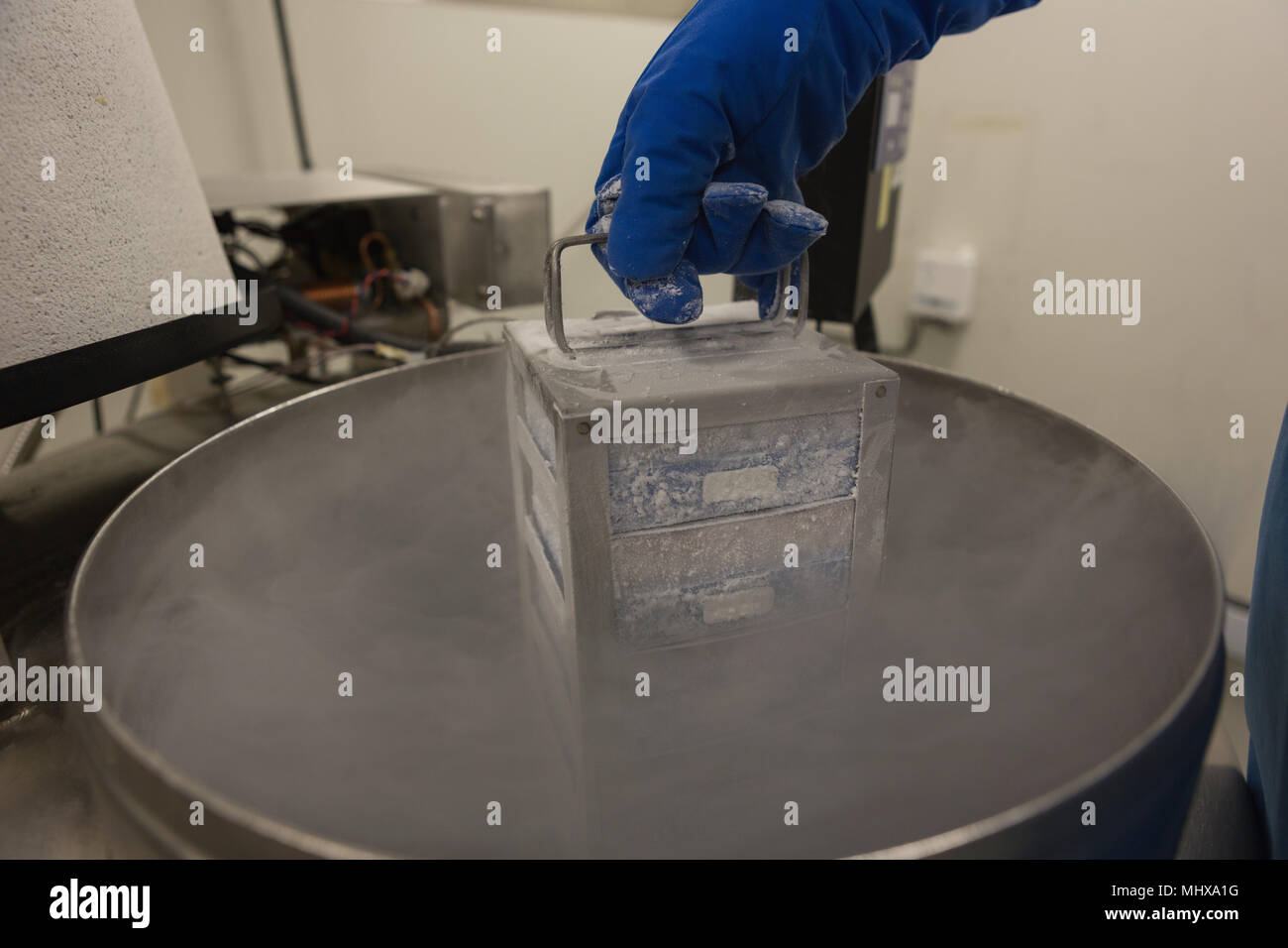 Removing samples hi-res stock photography and images - Alamy