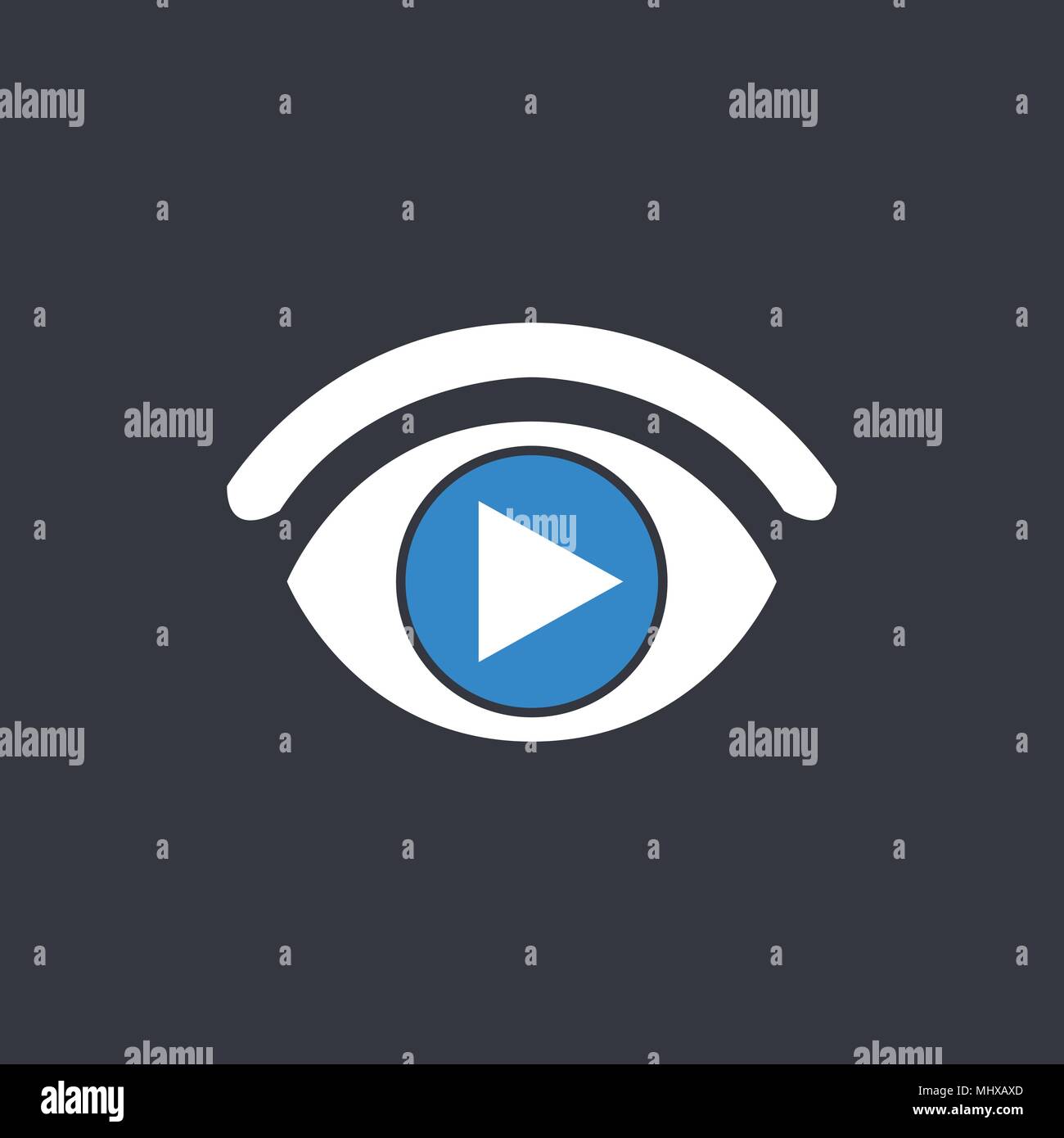 Eye vector icon Stock Vector Image & Art - Alamy