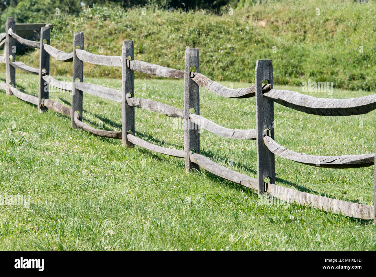 Old Wooden Fence Background