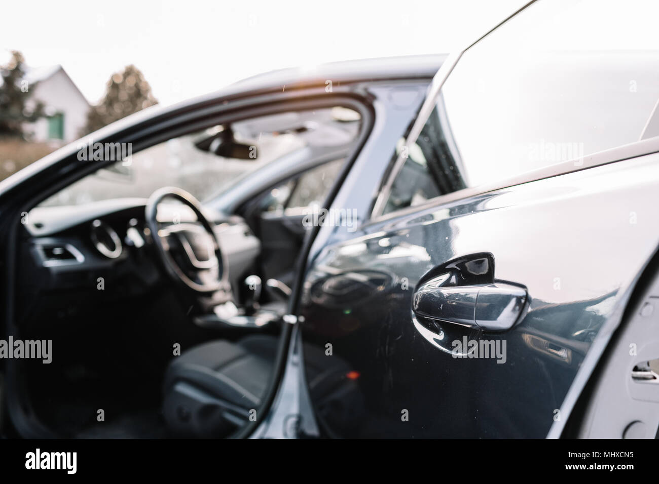 Business car interior Stock Photo - Alamy