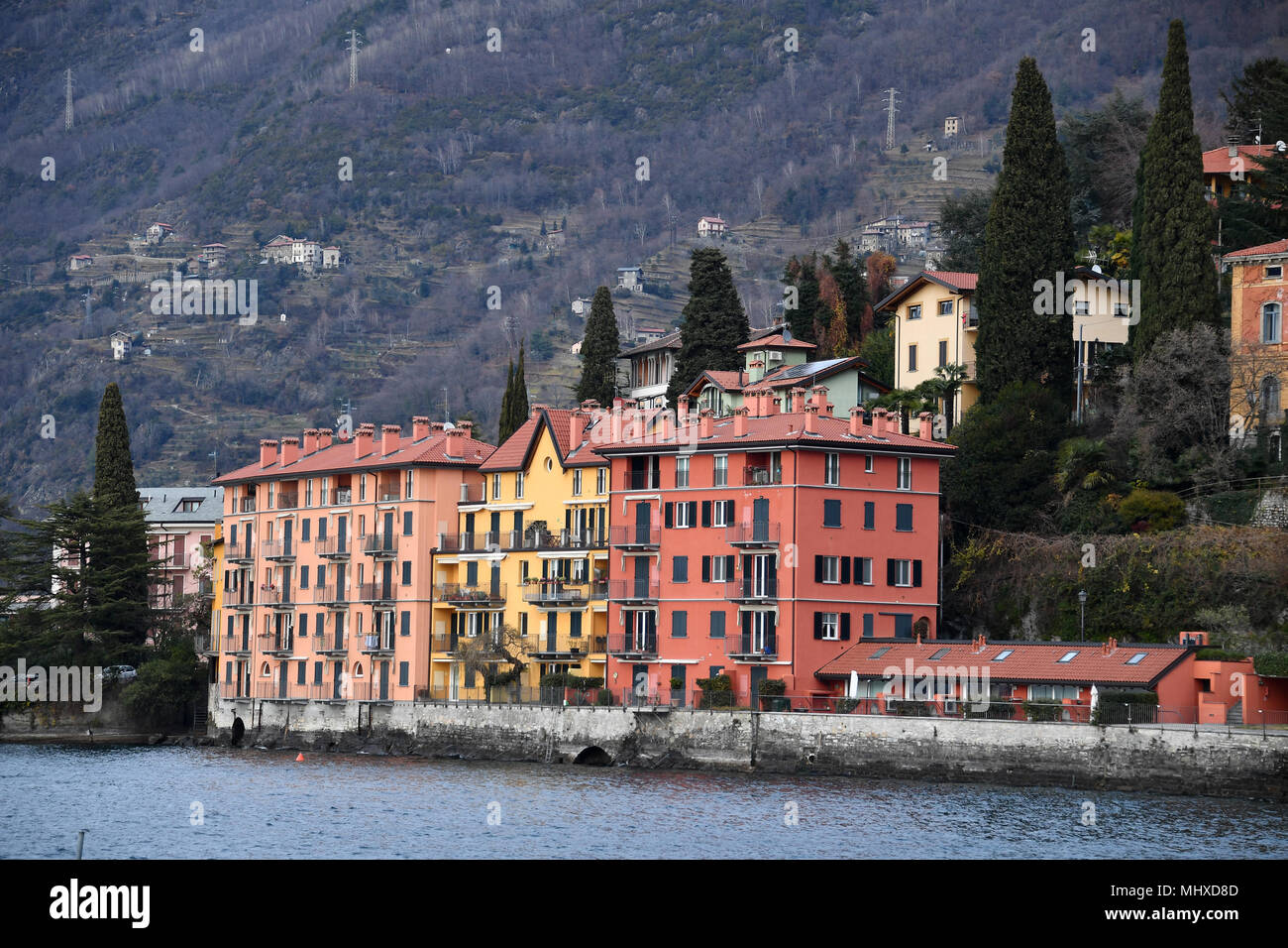 Bellano village lake como italy hi-res stock photography and images - Alamy