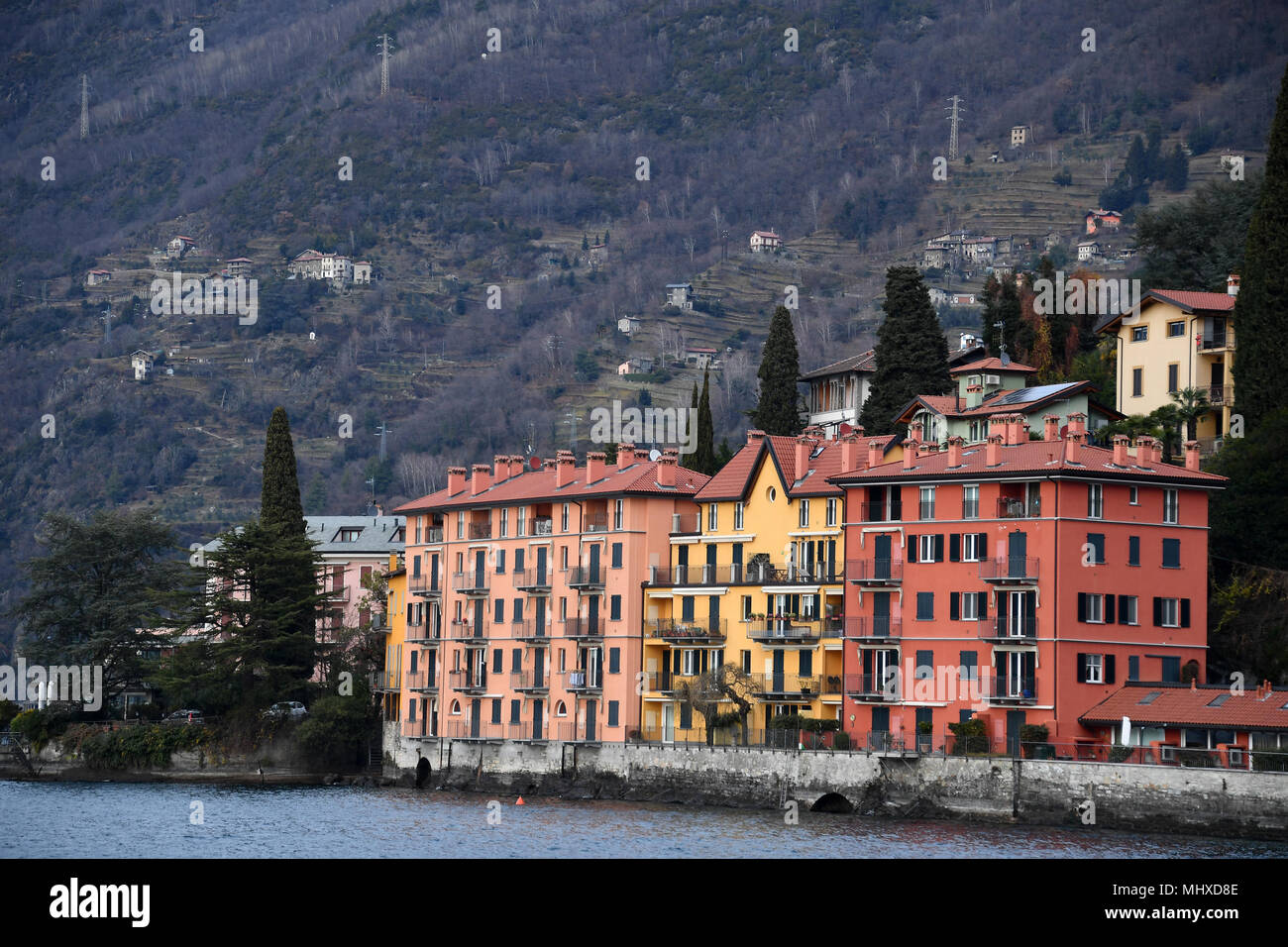Bellano village lake como italy hi-res stock photography and images - Alamy