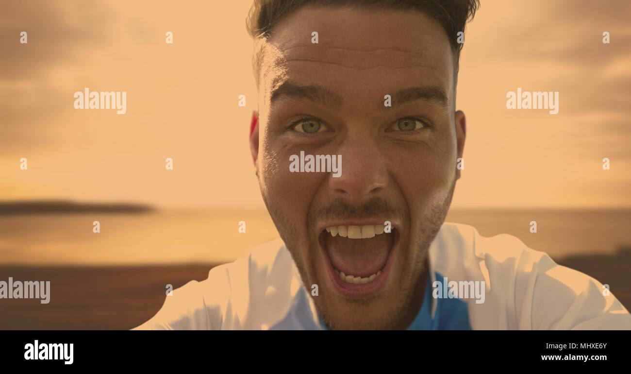 Ecstatic hi-res stock photography and images - Alamy