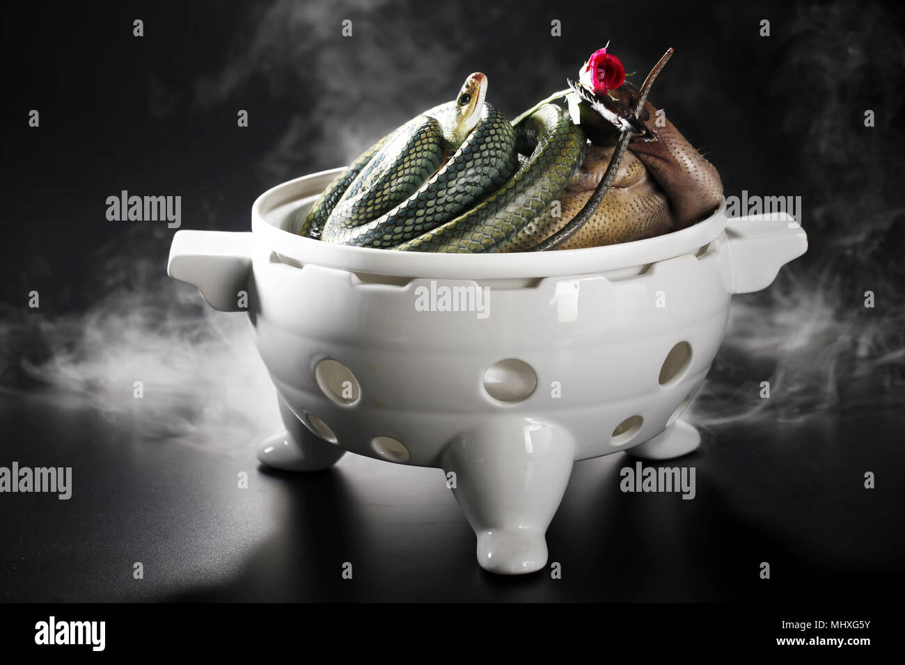 Snake meat dish hi-res stock photography and images - Alamy