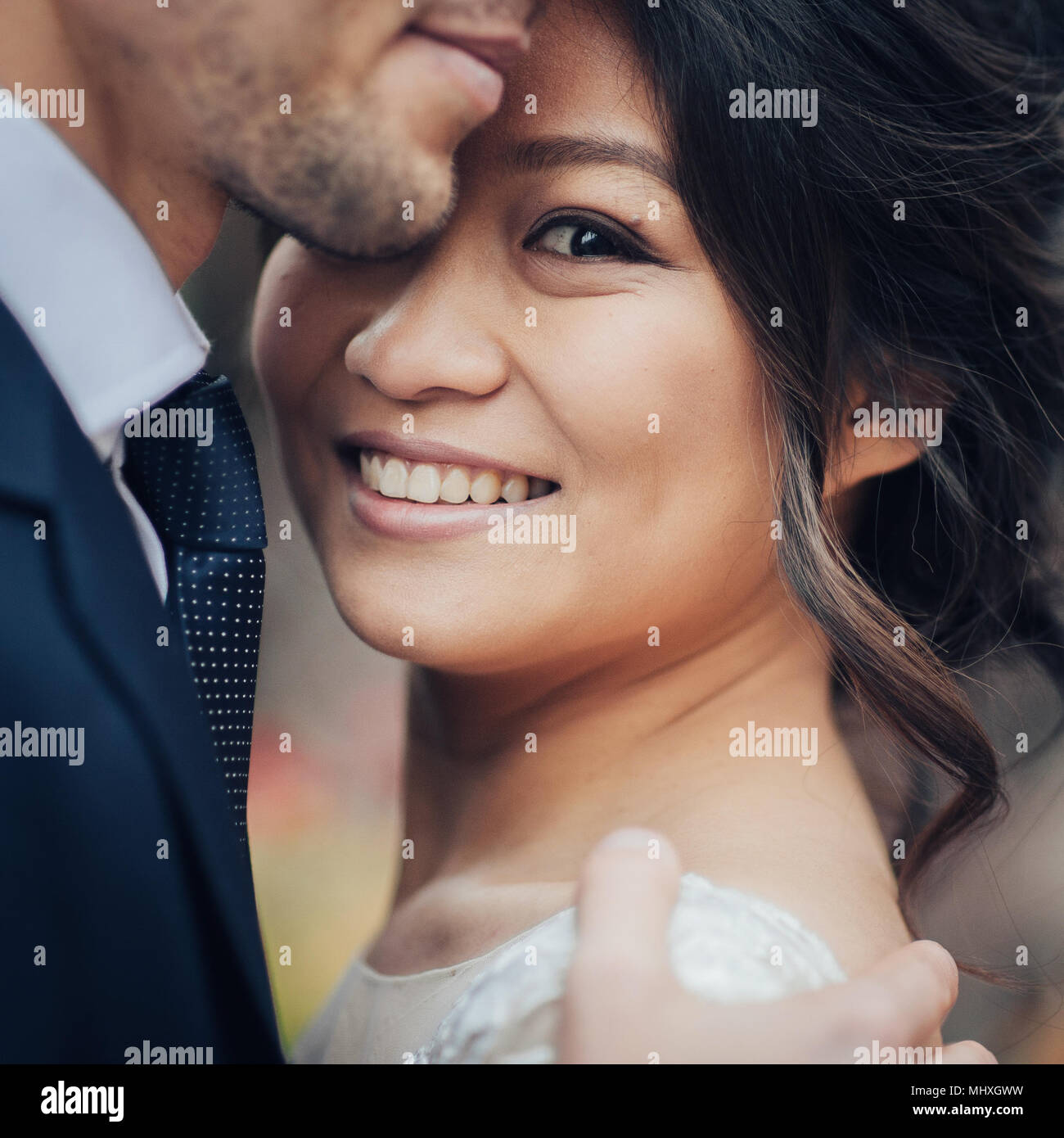 Asian groom in suit hi-res stock photography and images - Alamy