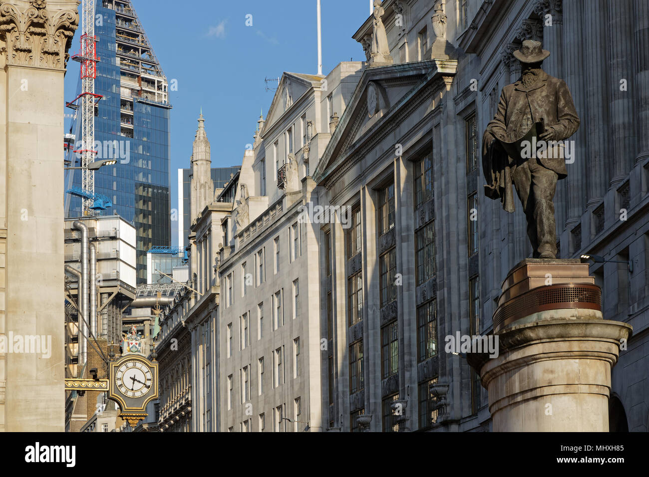 Cornhill is a ward and street in the City of London, the historic ...