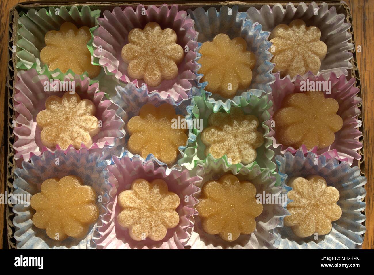 Homemade Maple Sugar Flower Candies Stock Photo - Alamy