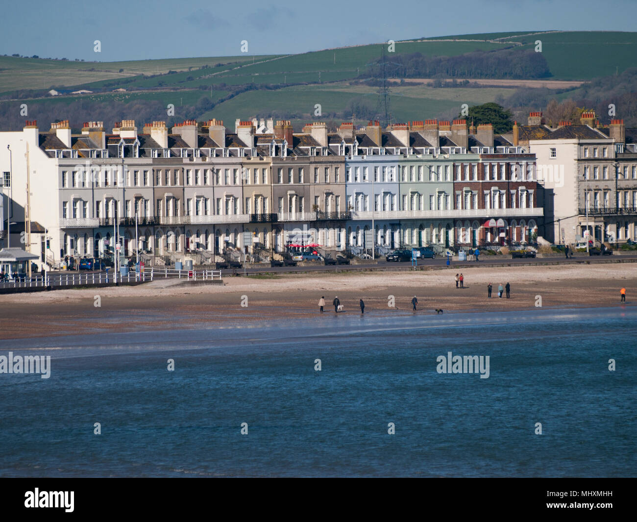 Seafront promenade weymouth hi-res stock photography and images - Alamy