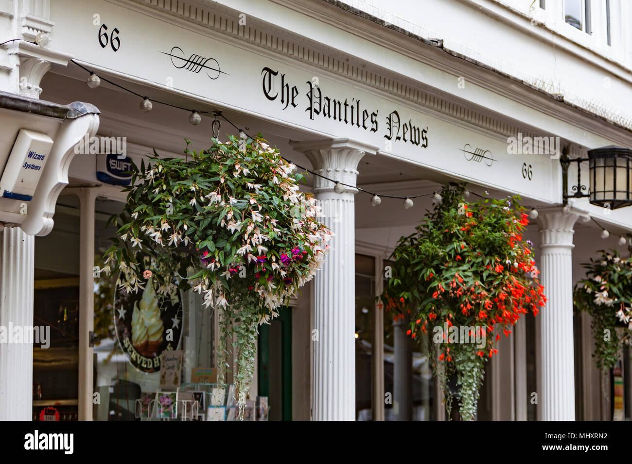 The Pantiles in Royal Tunbridge Wells was a major holiday destination ...