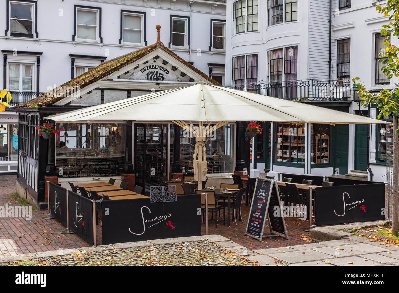The Pantiles in Royal Tunbridge Wells was a major holiday destination ...