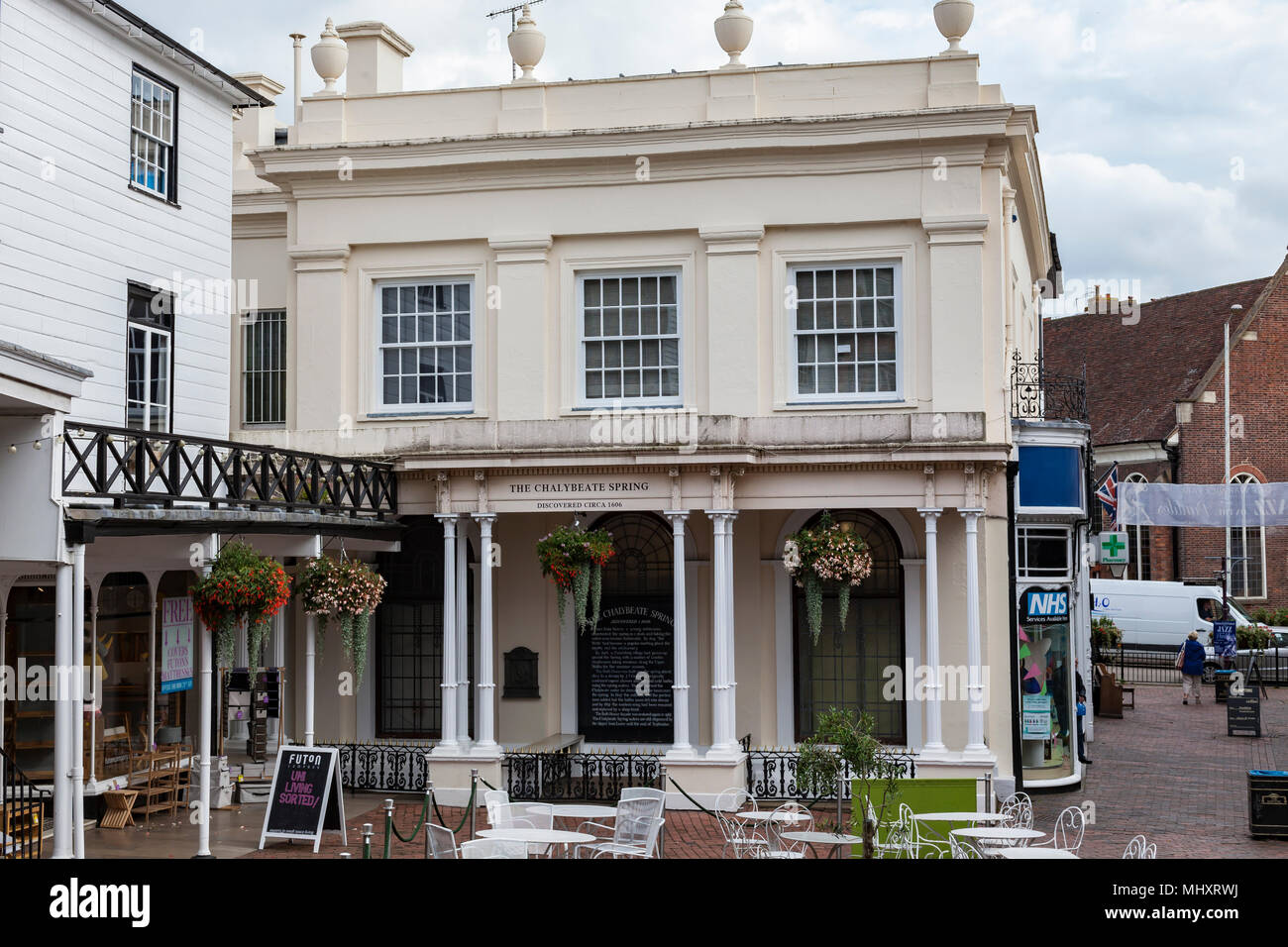The Pantiles in Royal Tunbridge Wells was a major holiday destination ...