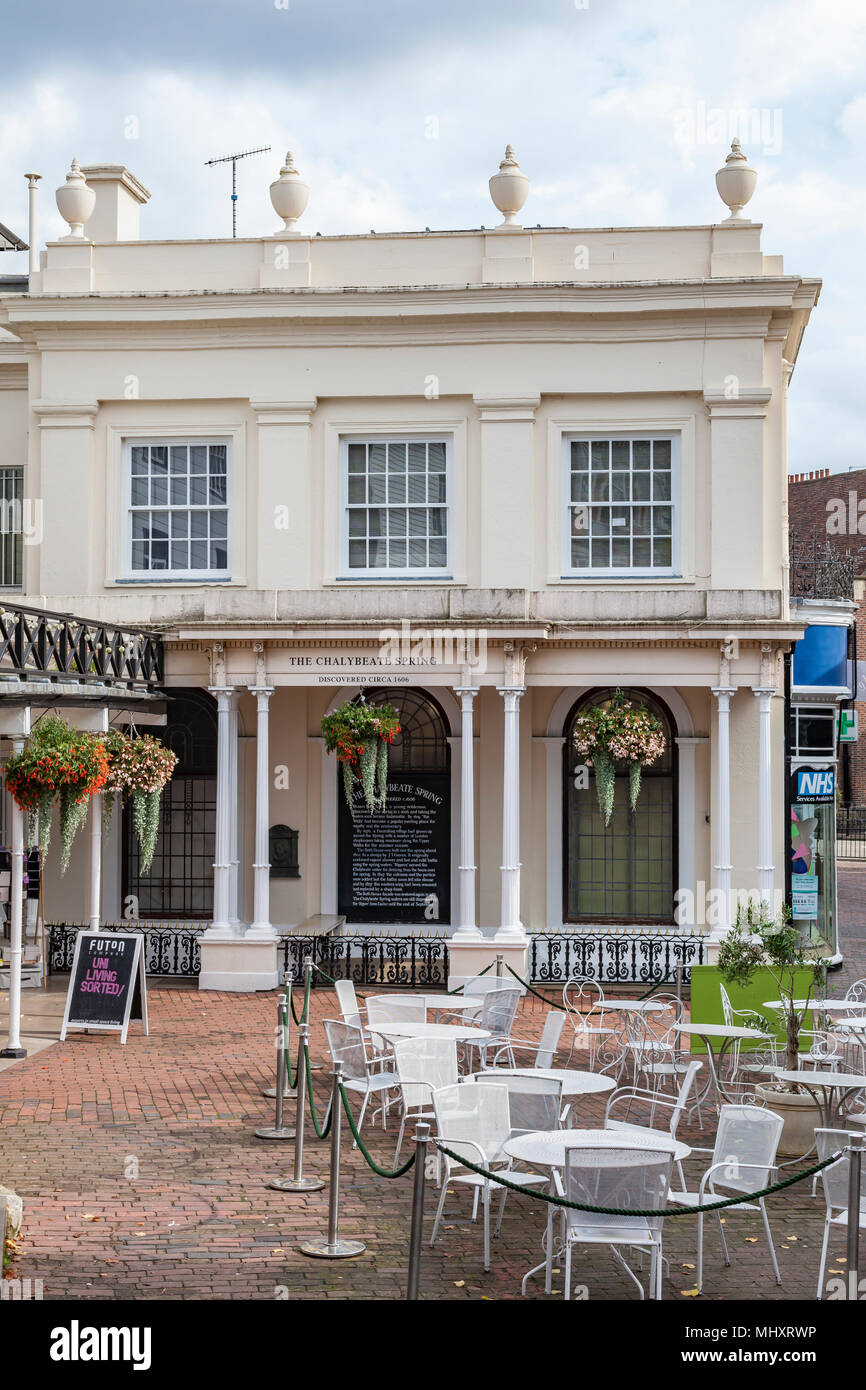 The Pantiles in Royal Tunbridge Wells was a major holiday destination ...