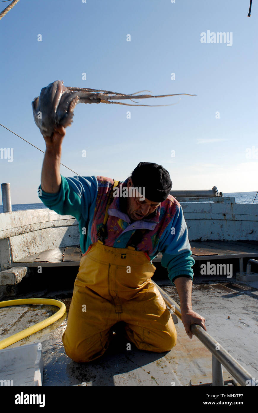 Anzio, Rome. Fishing expedition. Italy Stock Photo - Alamy