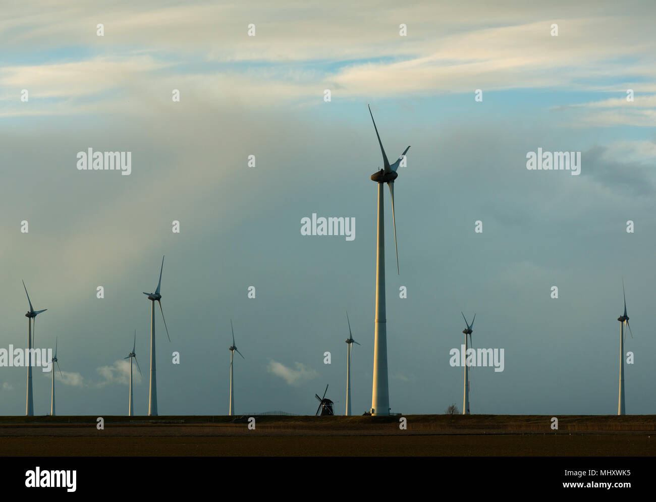 Traditional wind turbine hi-res stock photography and images - Alamy