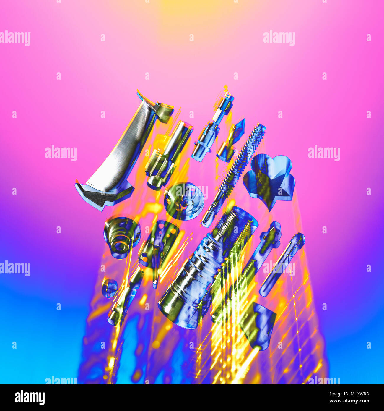 Machined metal hi-res stock photography and images - Alamy