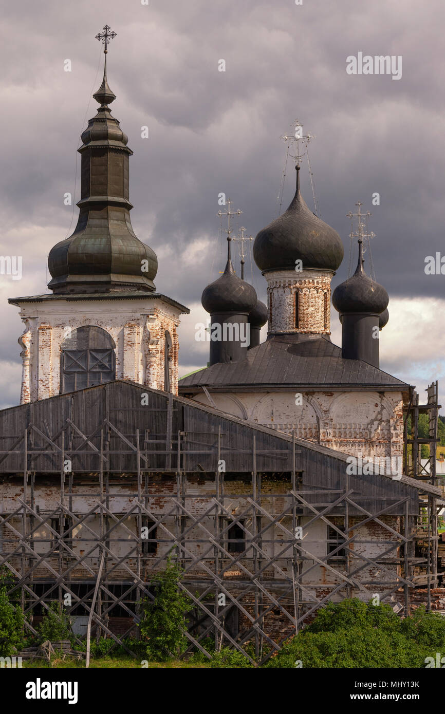 The Goritsy Monastery of Resurrection Stock Photo - Alamy