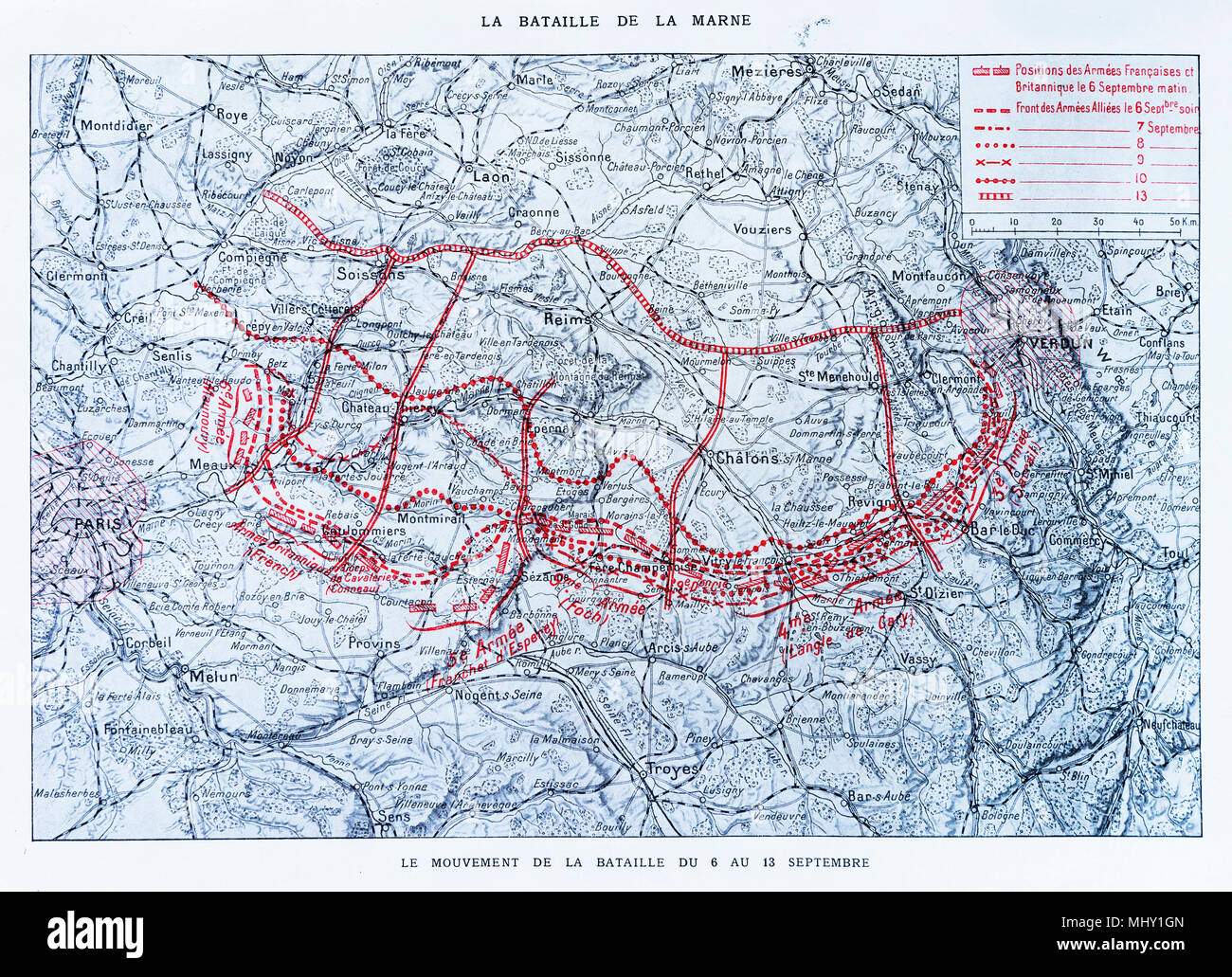 First battle of the marne hi-res stock photography and images - Alamy
