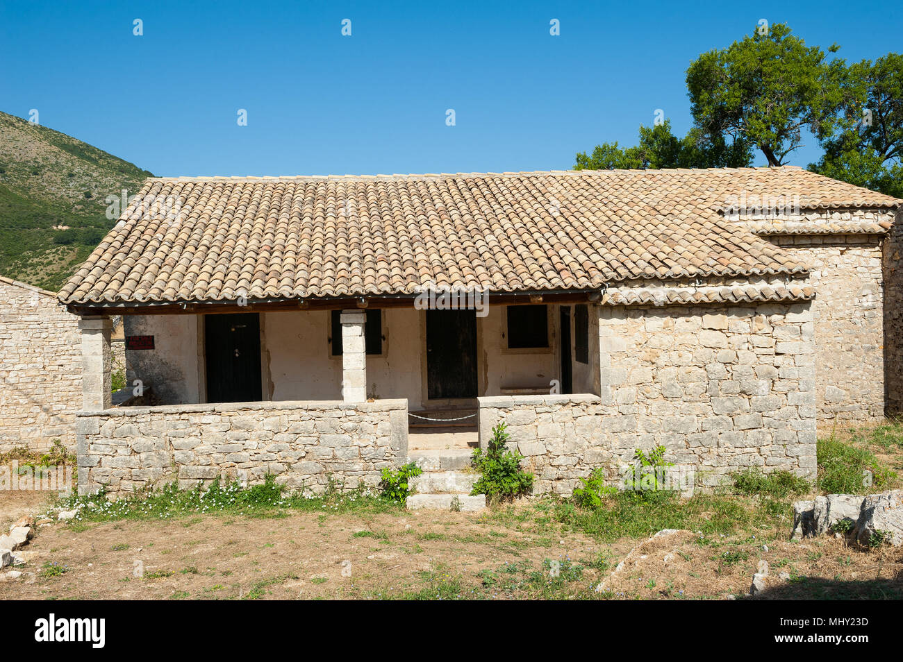 Village perithia corfu greece hi-res stock photography and images - Alamy