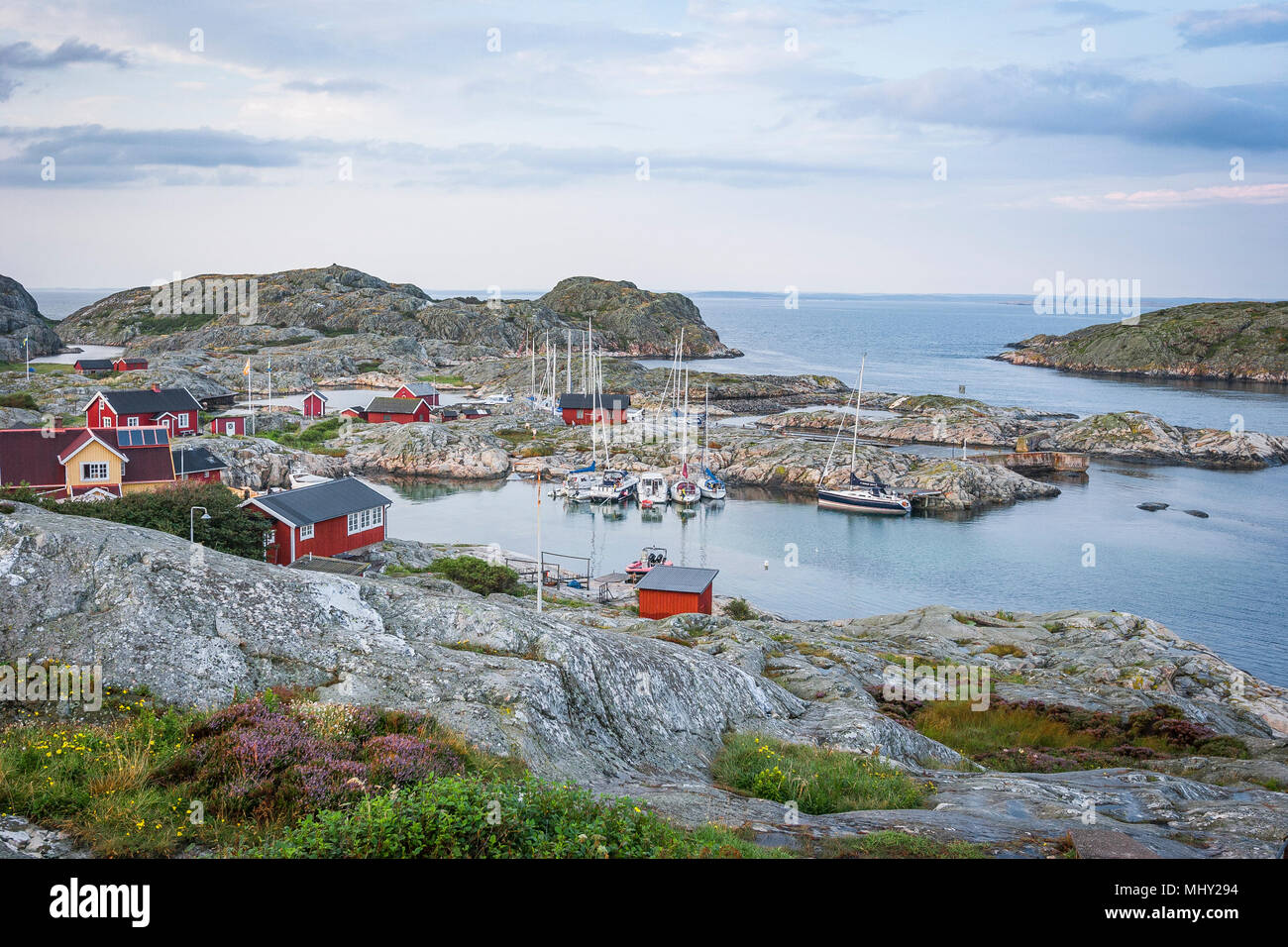Skerry Island of Vaedderoe, swedish Westcoast Stock Photo - Alamy