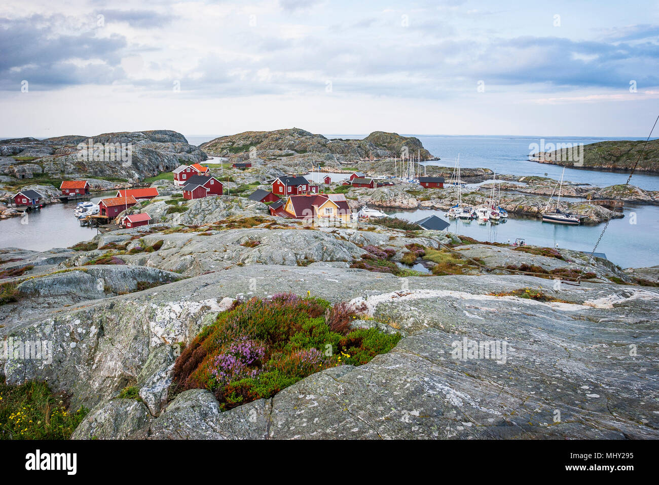 Skerry Island of Vaedderoe, swedish Westcoast Stock Photo - Alamy