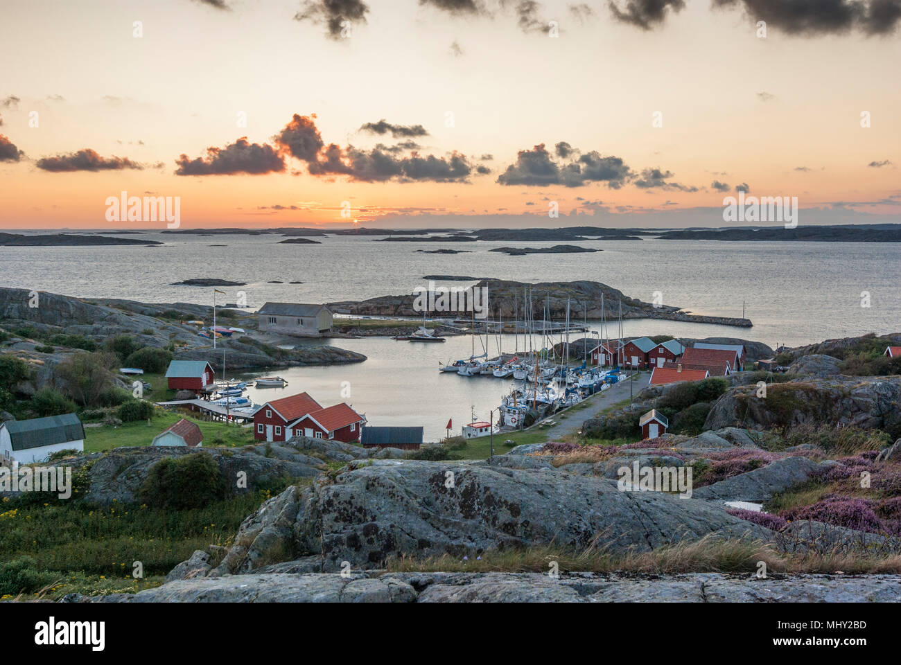 skerry Island of Ramsoe,western Skerries, Sweden,Kattegat Stock Photo ...