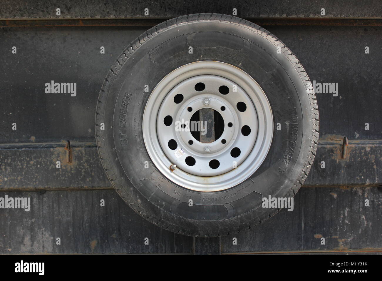 Spare tire on the back hi-res stock photography and images - Alamy