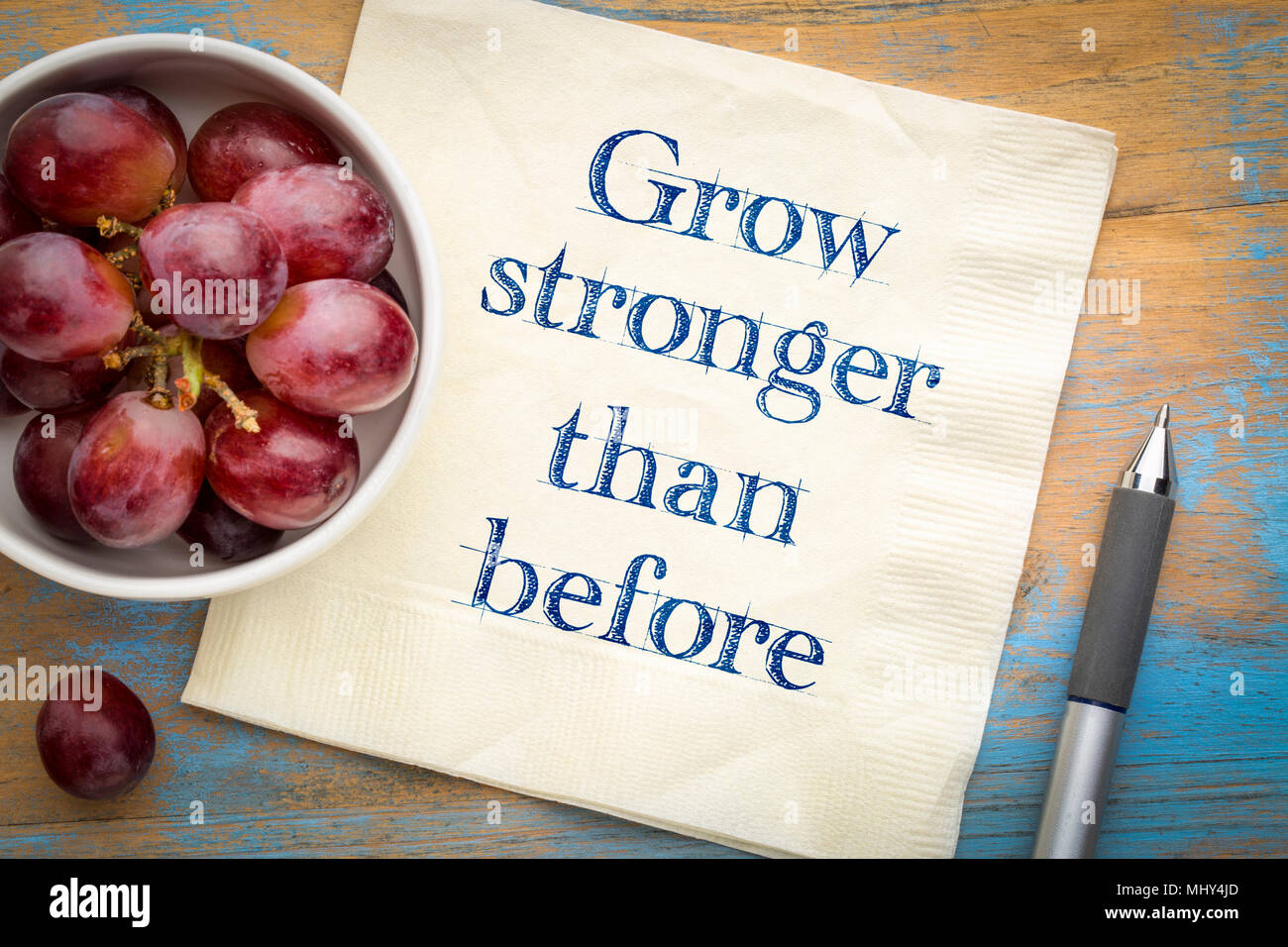 Stronger growth hi-res stock photography and images - Alamy