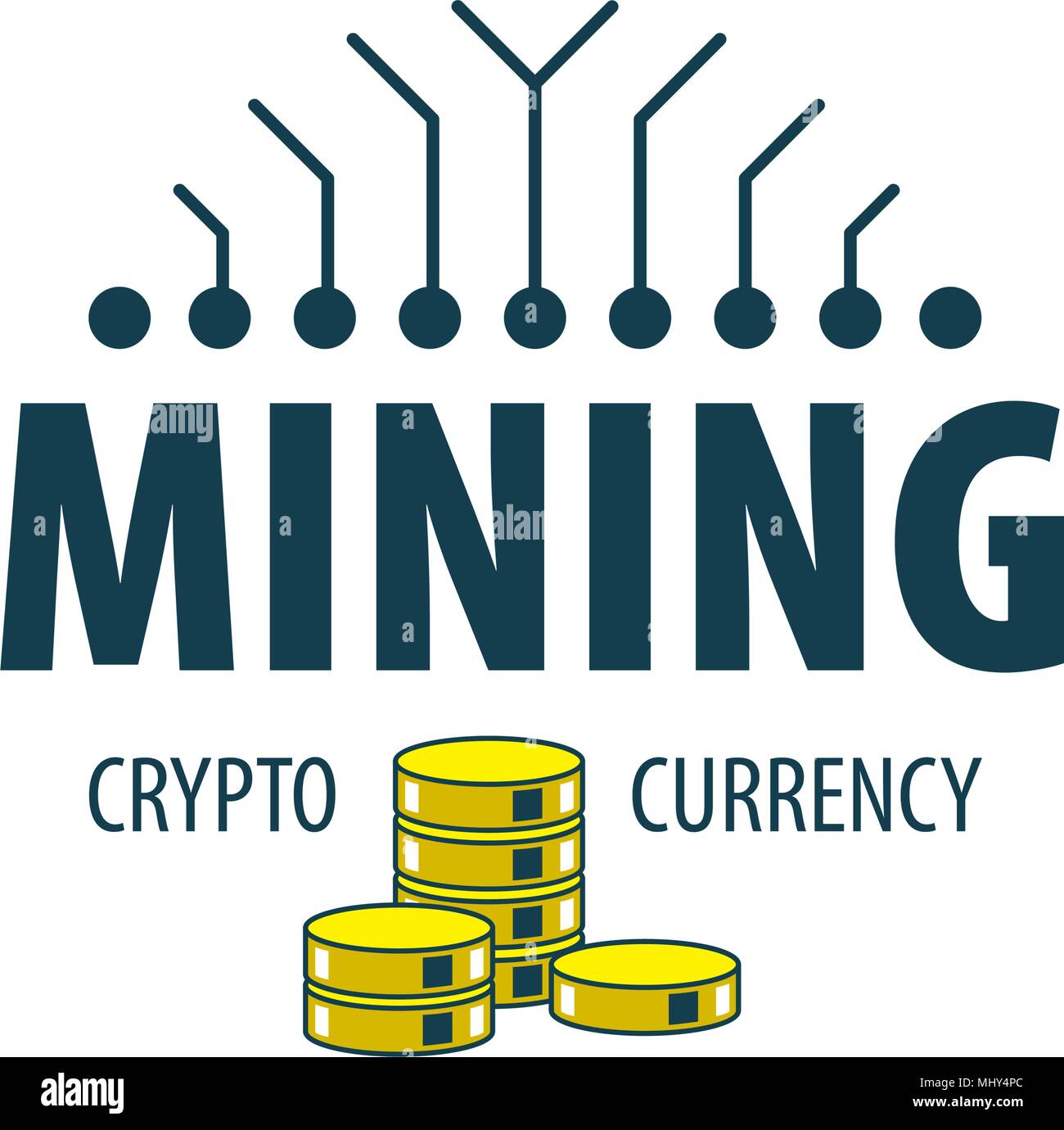 Digital currency mining Stock Vector Image & Art - Alamy