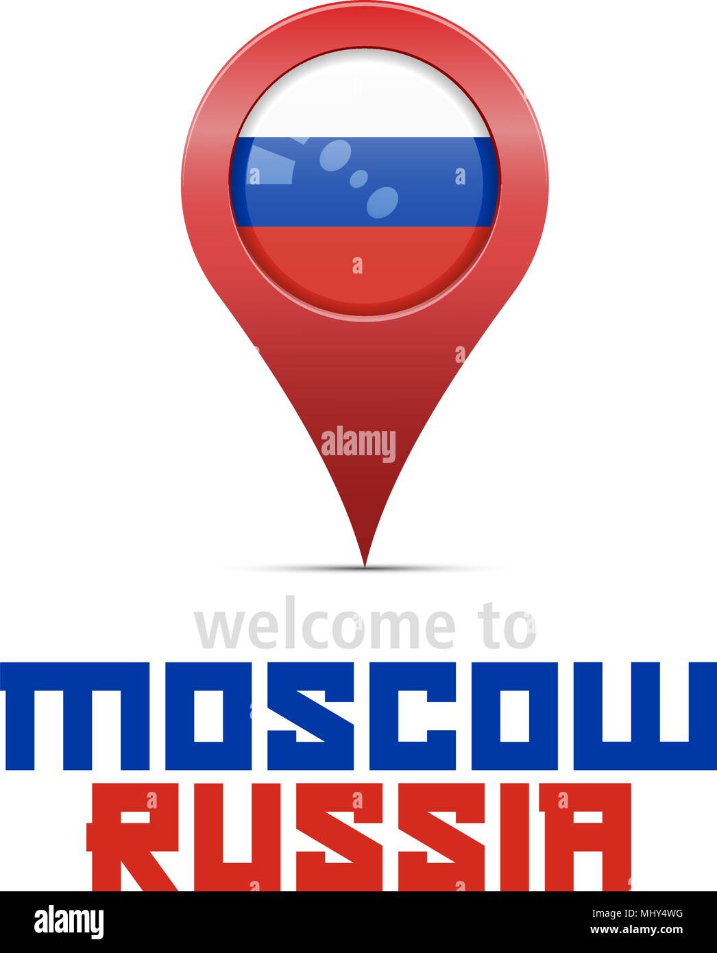 World cup russia map infographic hi-res stock photography and images ...