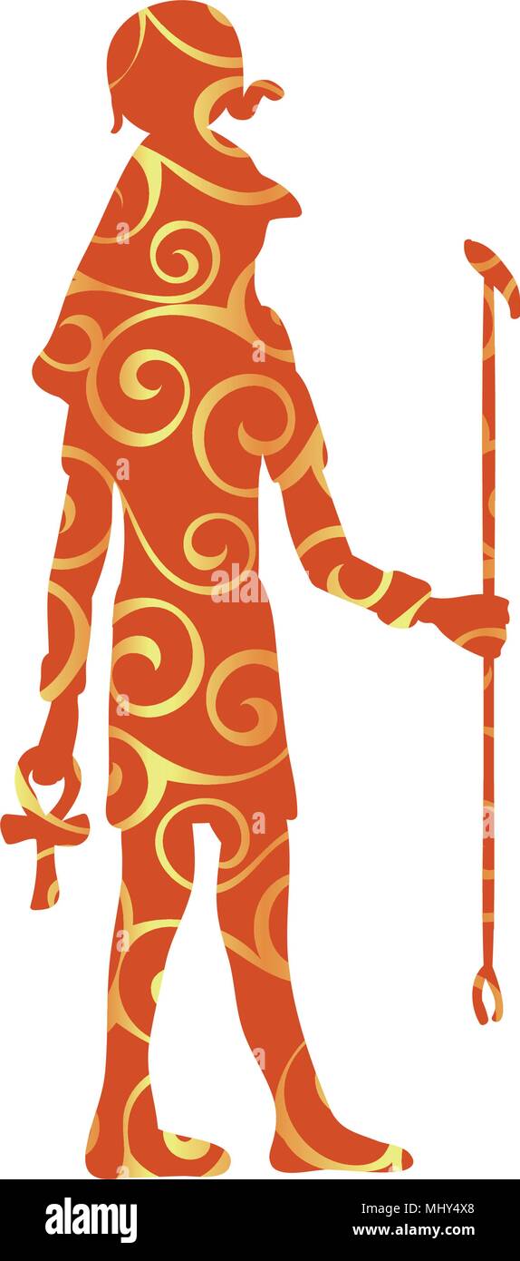 Egypt amulet god goddess Stock Vector Images - Alamy