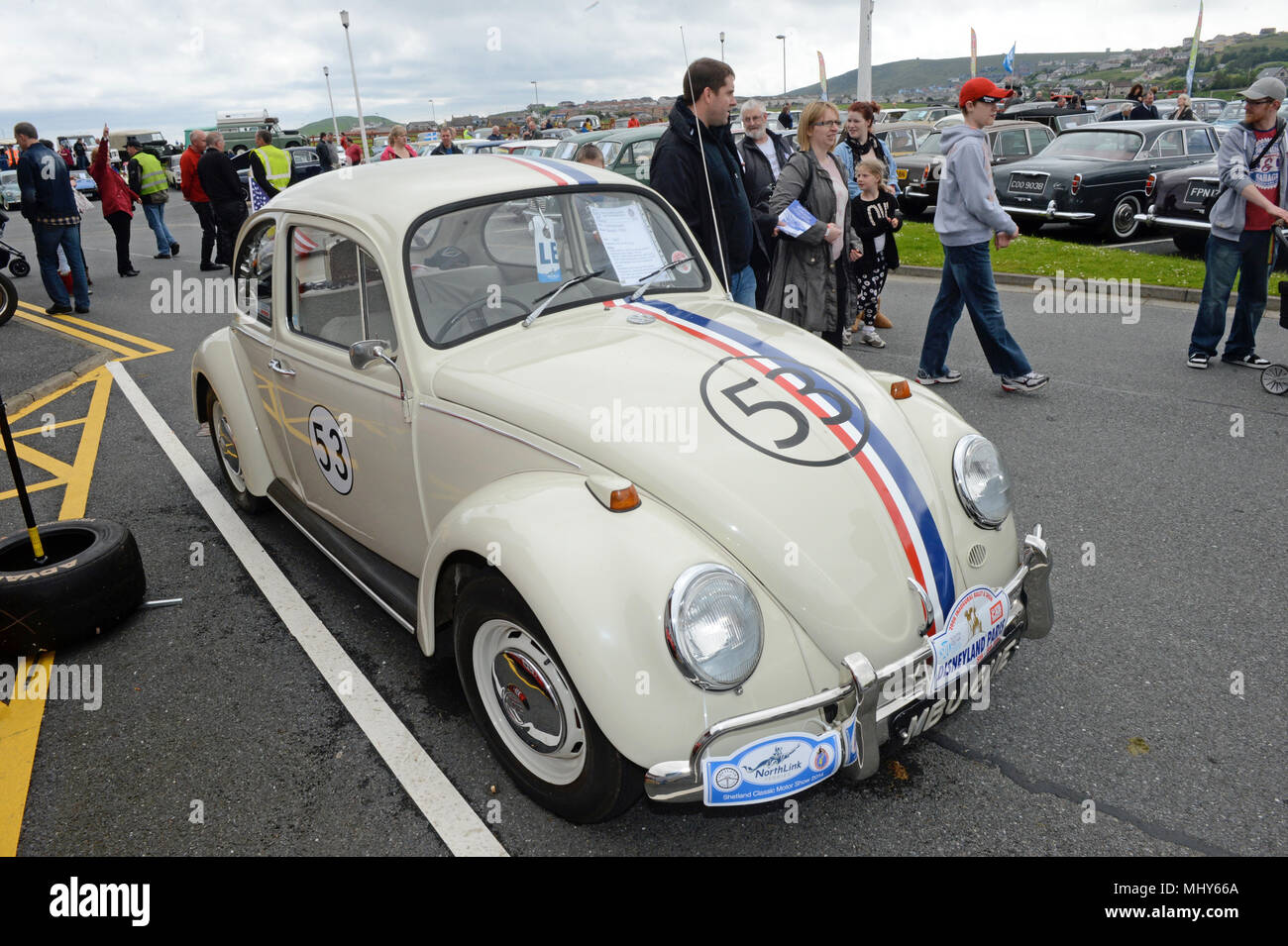 Shetland Classic Car show 2014 held at the Clickimin Centre Lerwick ...