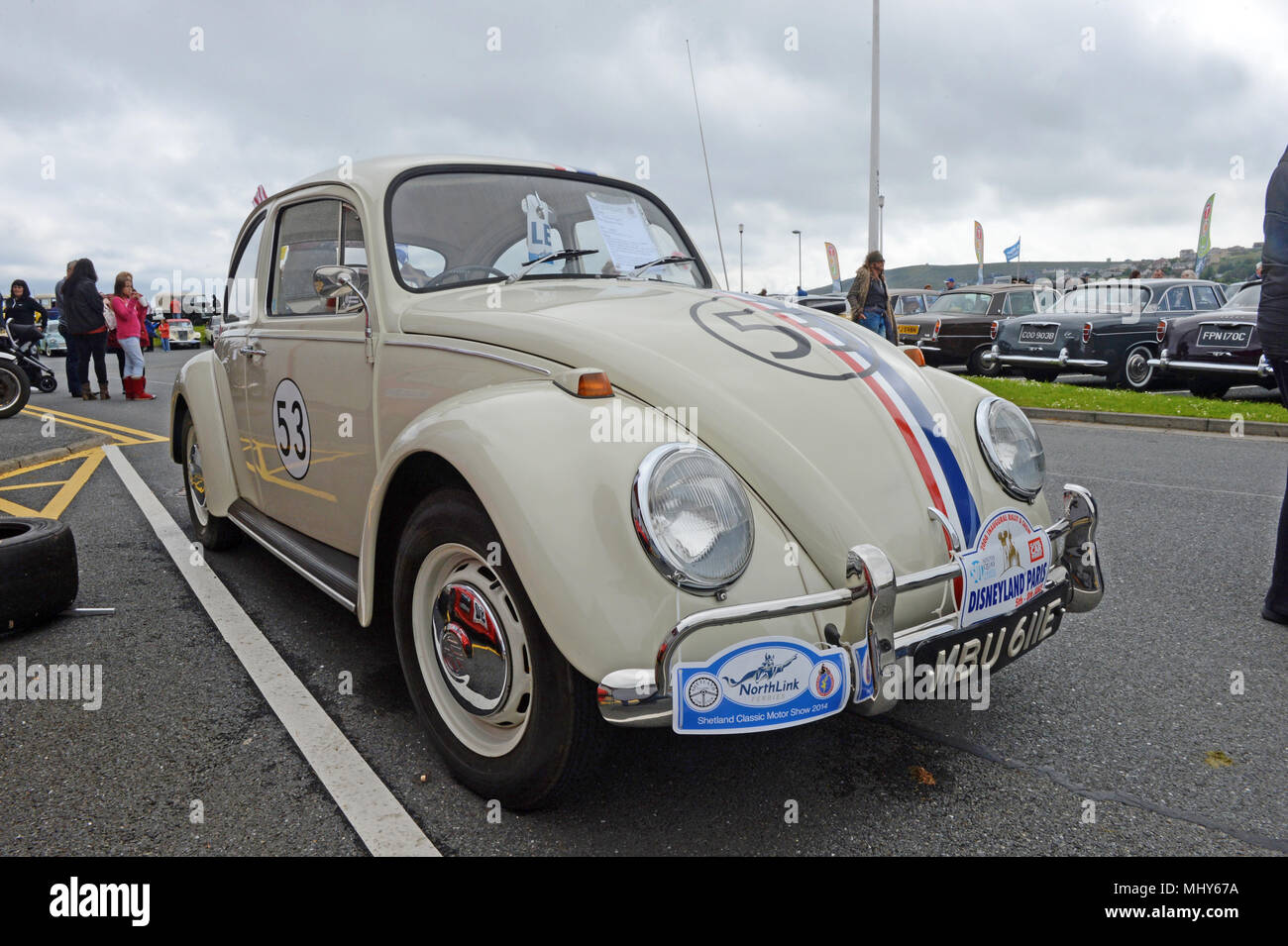 Shetland Classic Car show 2014 held at the Clickimin Centre Lerwick ...