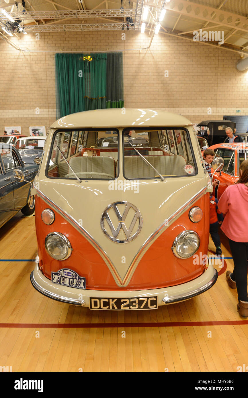 Shetland Classic Car show 2014 held at the Clickimin Centre Lerwick ...
