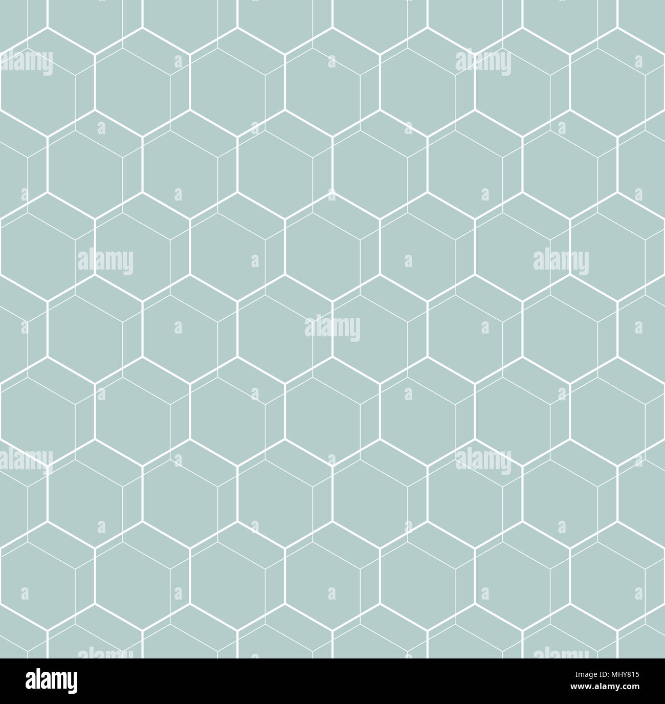 Blue hexagons seamless pattern hi-res stock photography and images - Alamy