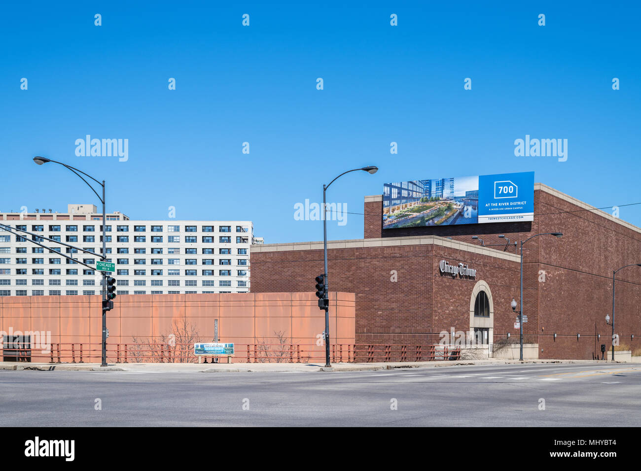 Site of the Chicago Tribune Freedom Center, slated for demolition and ...