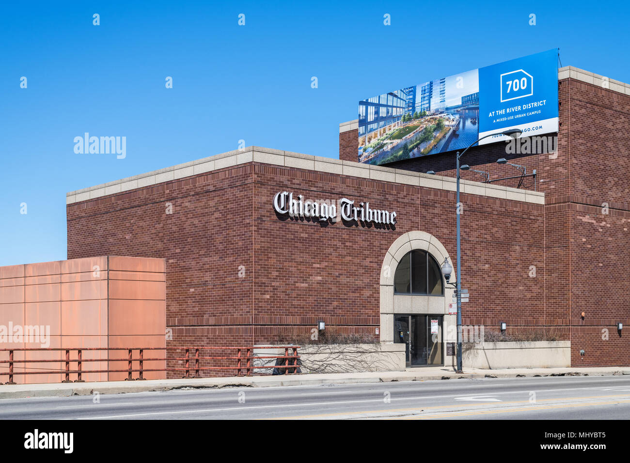 Site of the Chicago Tribune Freedom Center, slated for demolition and ...
