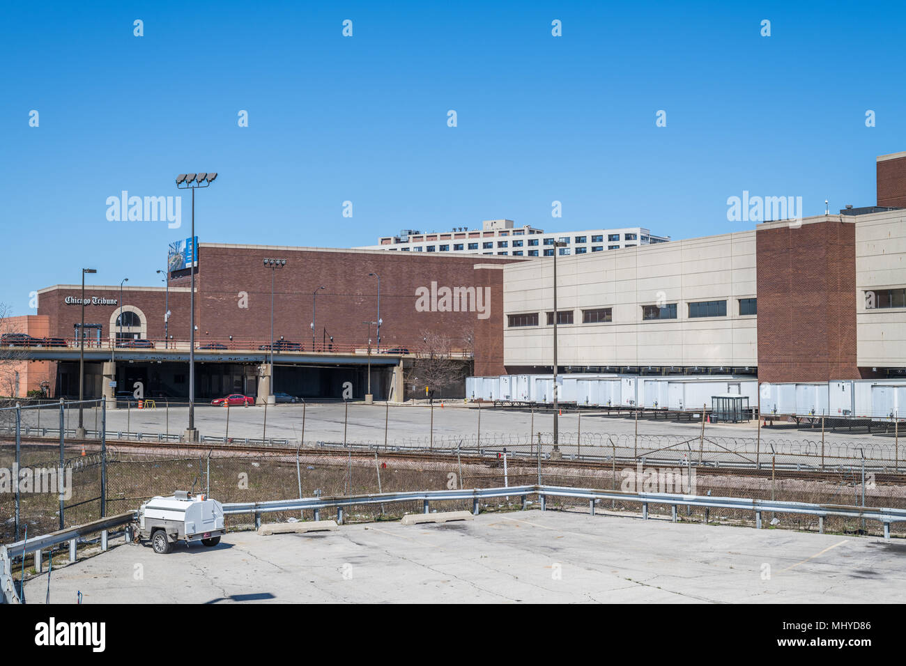 Site of the Chicago Tribune Freedom Center, slated for demolition and ...
