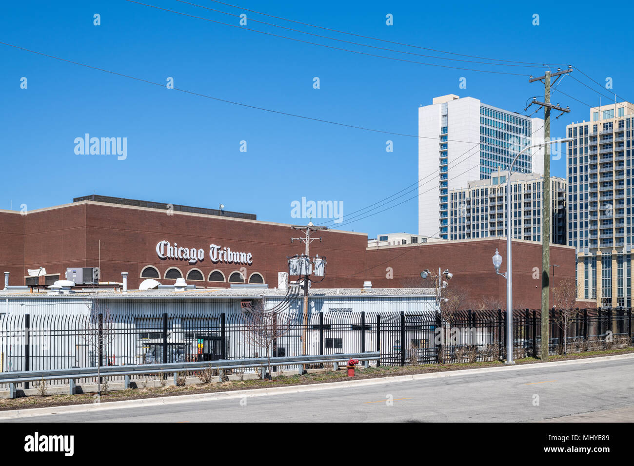 Site of the Chicago Tribune Freedom Center, slated for demolition and ...