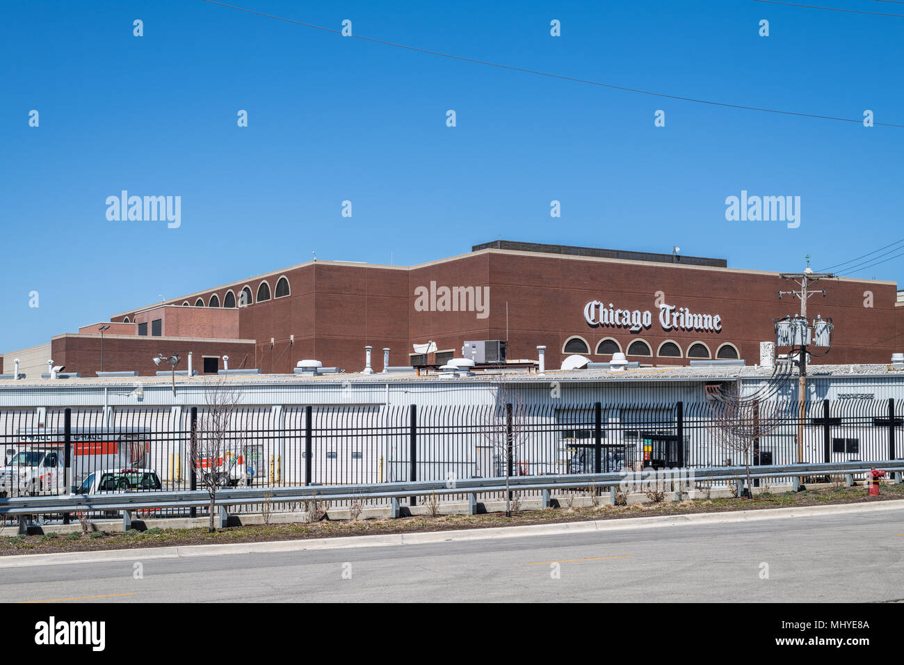 Site of the Chicago Tribune Freedom Center, slated for demolition and ...