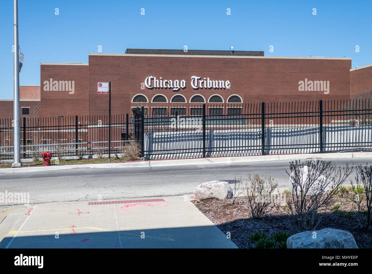 Site of the Chicago Tribune Freedom Center, slated for demolition and ...