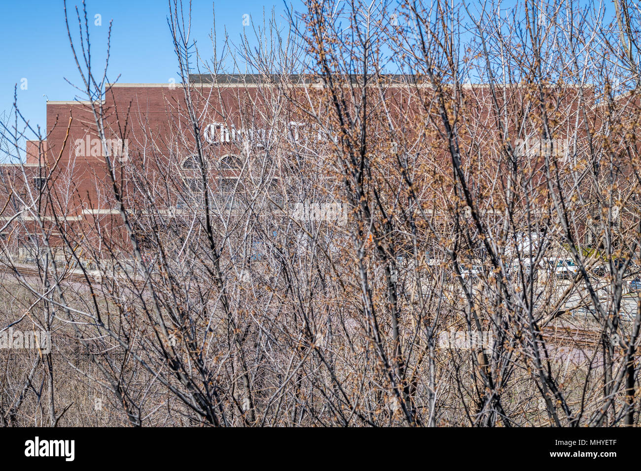 Site of the Chicago Tribune Freedom Center, slated for demolition and ...