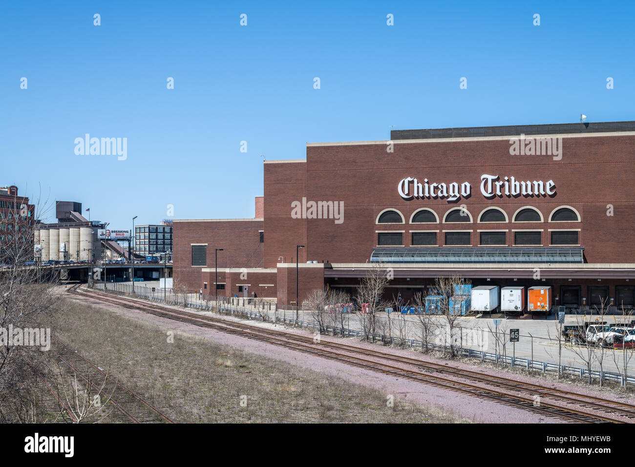 Site of the Chicago Tribune Freedom Center, slated for demolition and ...